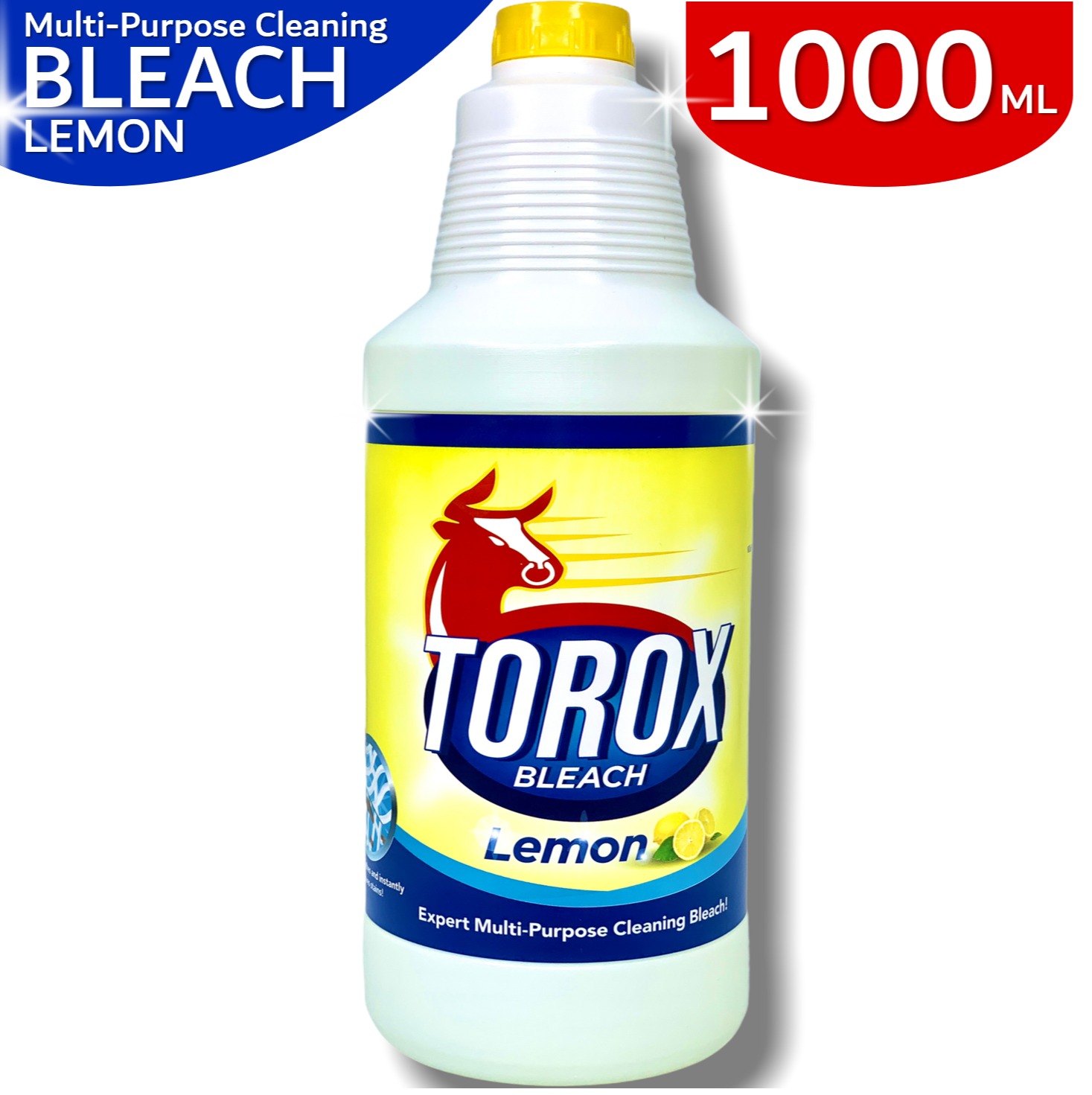 Torox Bleach Lemon Scent 1000ml - TOROX LEMON Bleach | Lazada PH