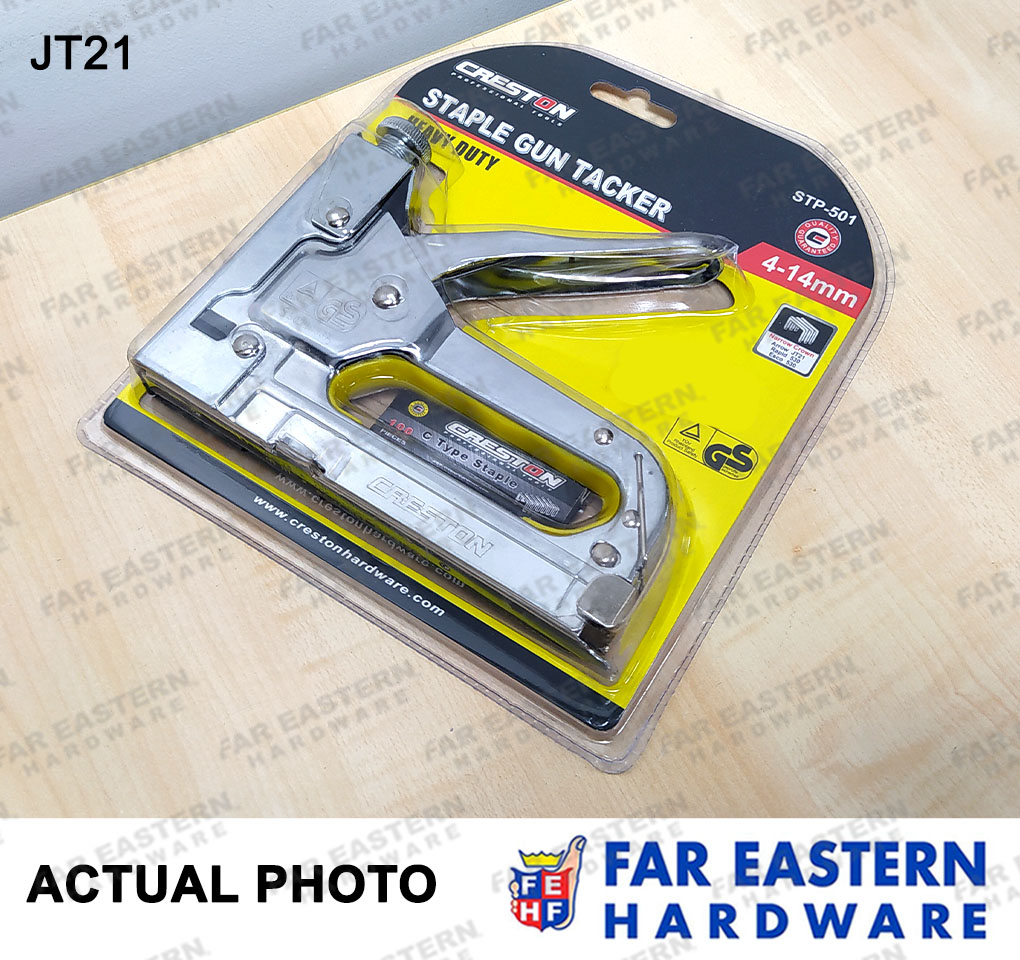 CRESTON Staple Gun Tacker FREE Stapler Wire JT21 / 3 in 1 / T50 CRHT ...