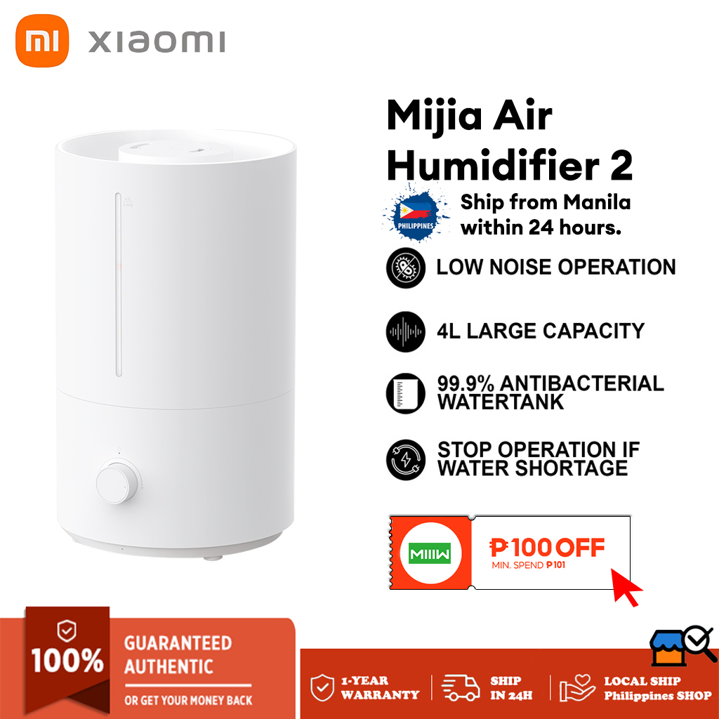 Xiaomi Mijia Air Humidifier 2 4L Silent Home Air Purification Aroma ...
