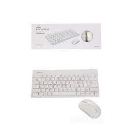 Miniso Wireless Mouse and Keyboard Set - White/Grey and White/Mint ...