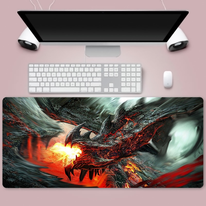 Dran totem Mouse Pad Anime Cartoon Gaming Mouse Pad Super Anime Laptop ...