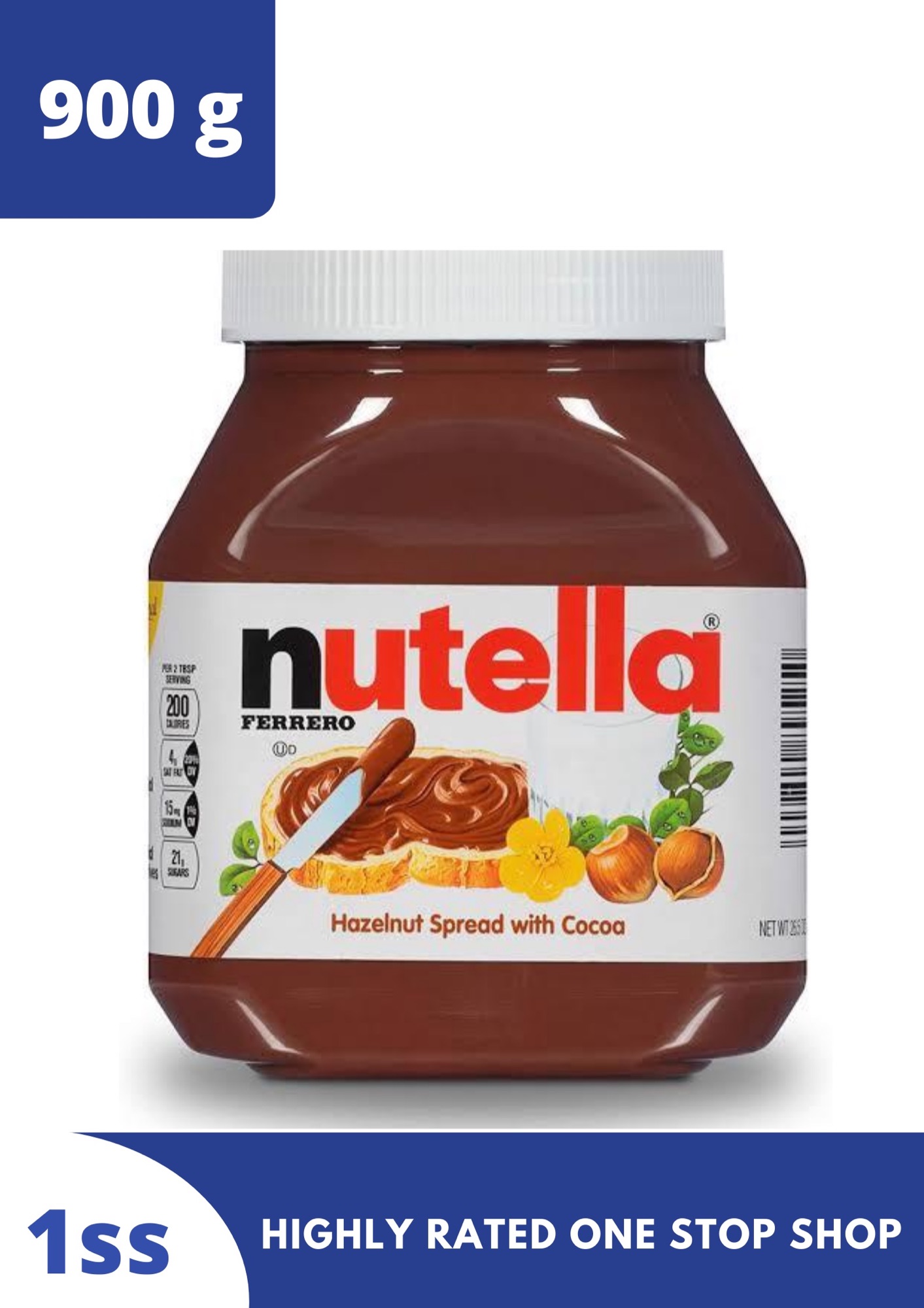 Nutella Ferrero Hazelnut Spread 900g | Lazada PH