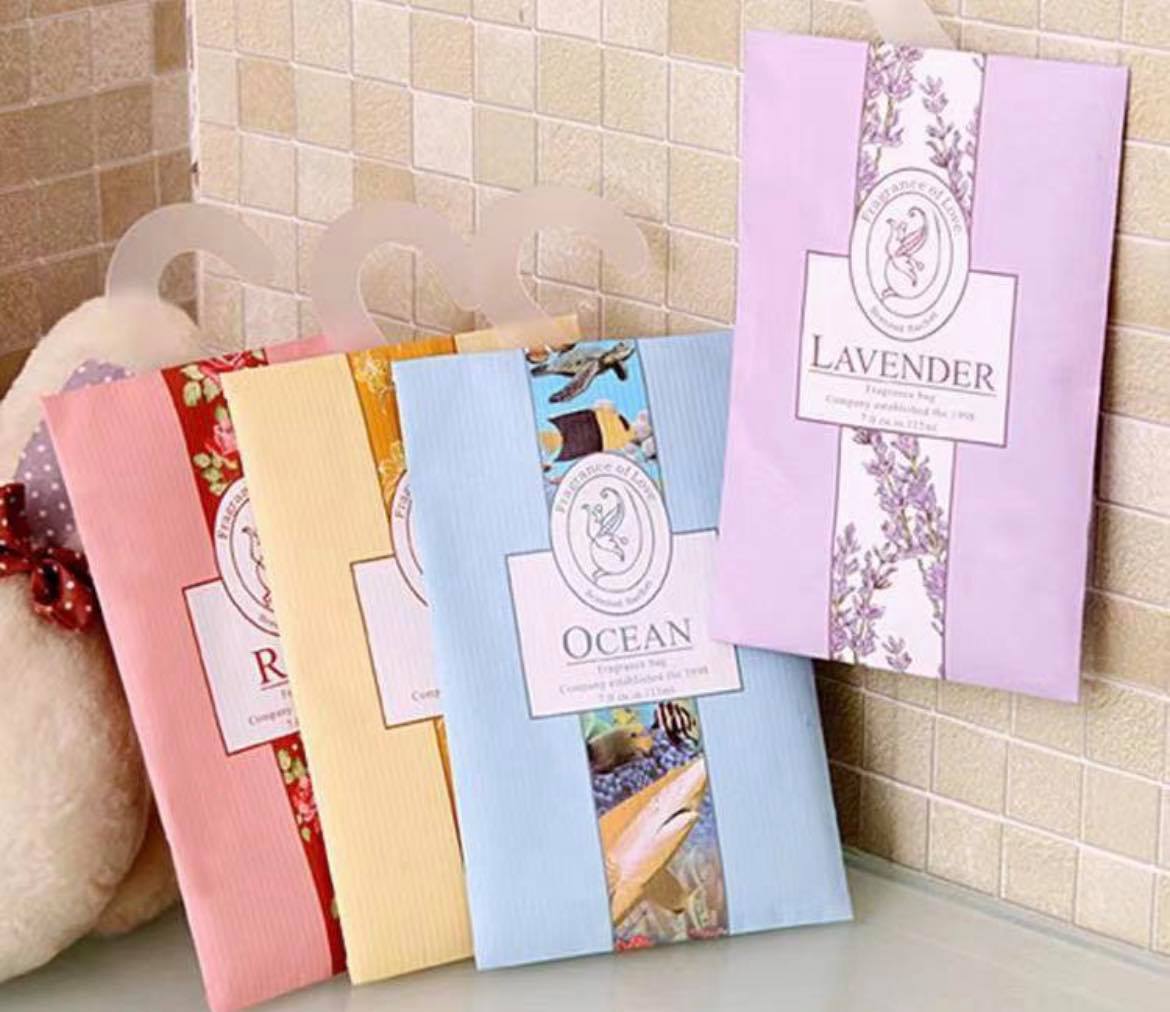 Closet Wardrobe Hanging Mothproof Deodorizing Aromatherapy - Jasmine ...