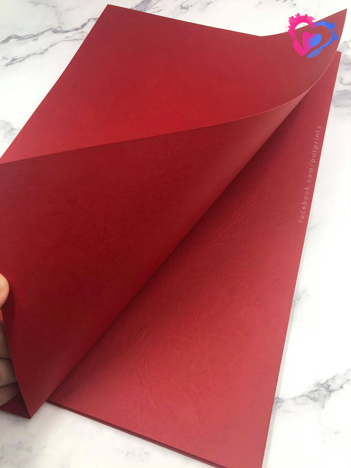 20sheets Red Specialty board paper 220gsm (long)Buffalo for Invitations ...