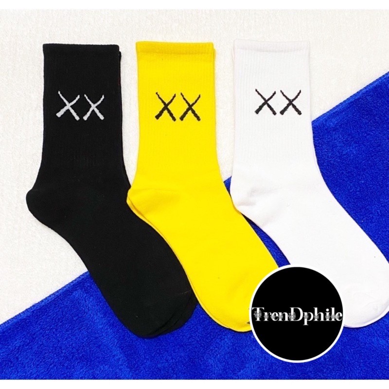 Korean Socks Kaws Iconic Socks beautiful | Lazada PH