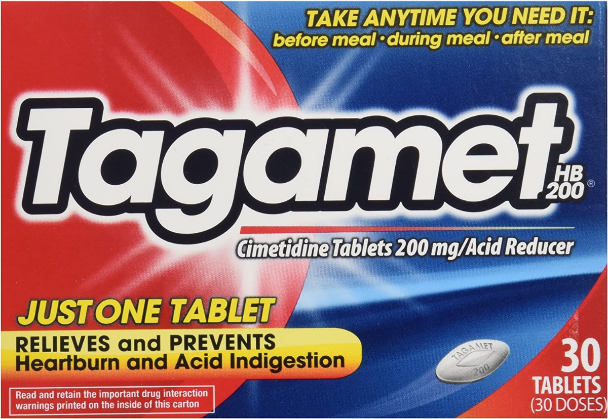 Tagamet HB 200 Acid Reducer Tablets, Cimetidine 200 mg, 30 ct | Lazada PH