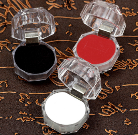 1PC Crystal Clear Jewelry Ring Box | Lazada PH