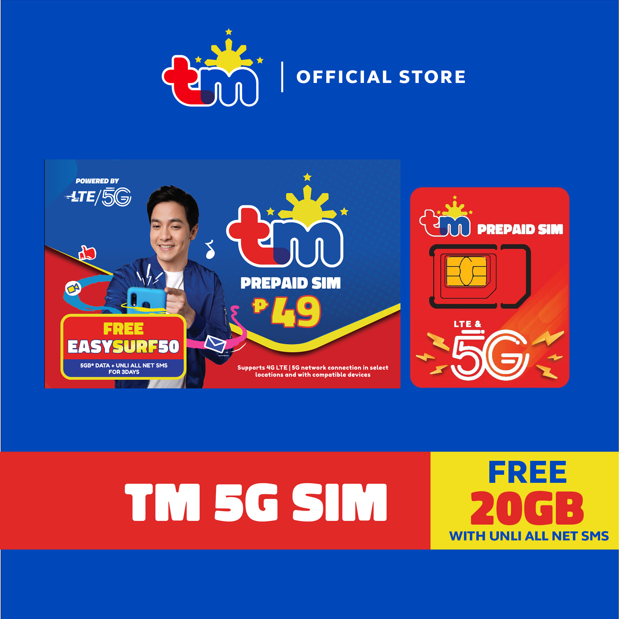 TM 5G SIM | Lazada PH