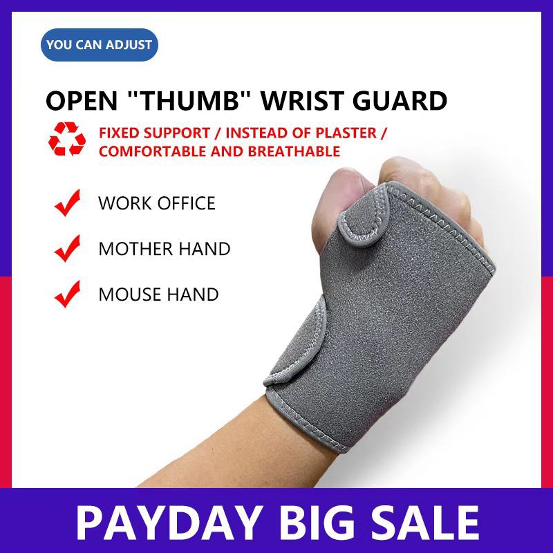 1Pair(Left +Right Hand) Sports Goods Wrist Support Carpal Tunnel Splint ...
