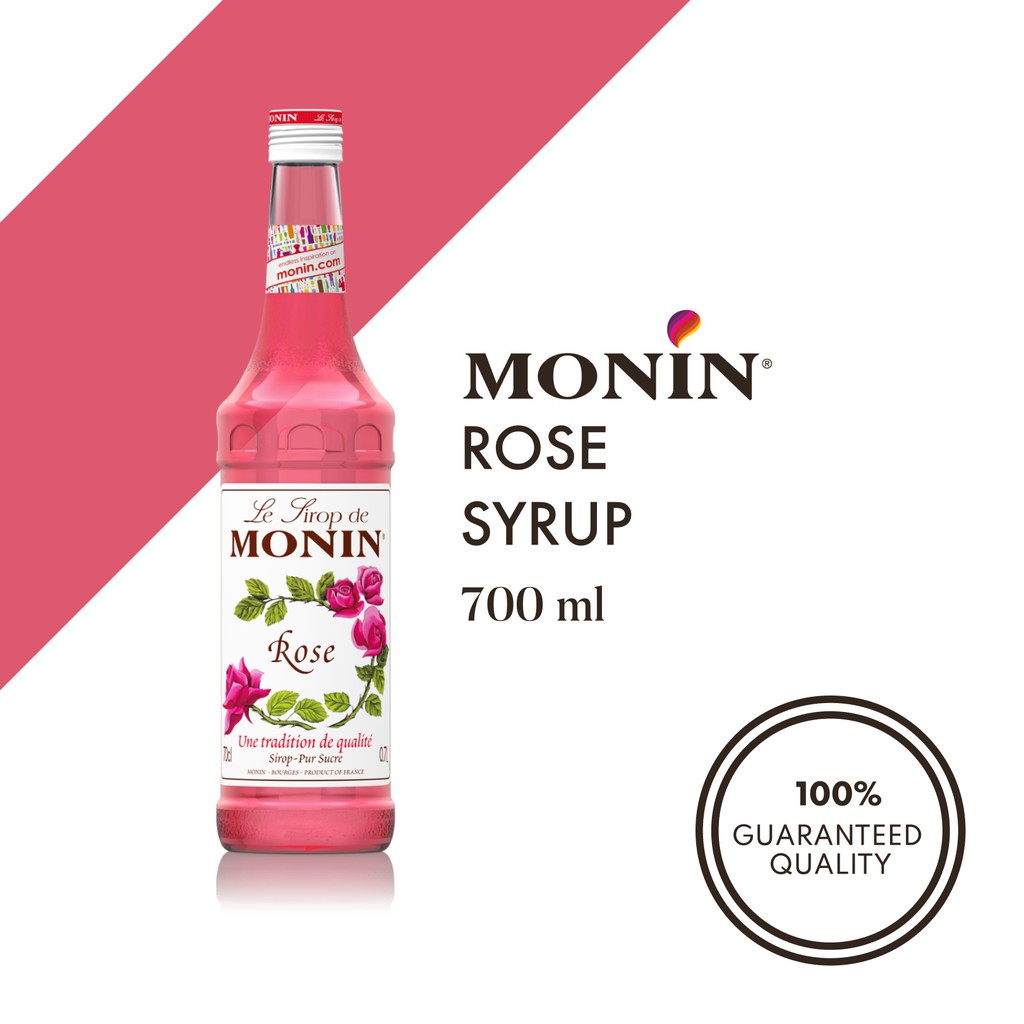 MONIN Syrup Rose 700ml | Lazada PH