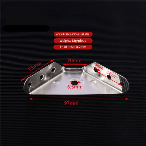 Corner Brace 3 Sides Triangle Stainless Steel Premier Hardware | Lazada PH