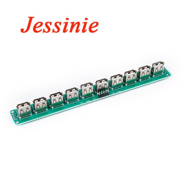 【cw】 USB2.0 Female 10PCS connected Board USB PCB Converter Adapter ...