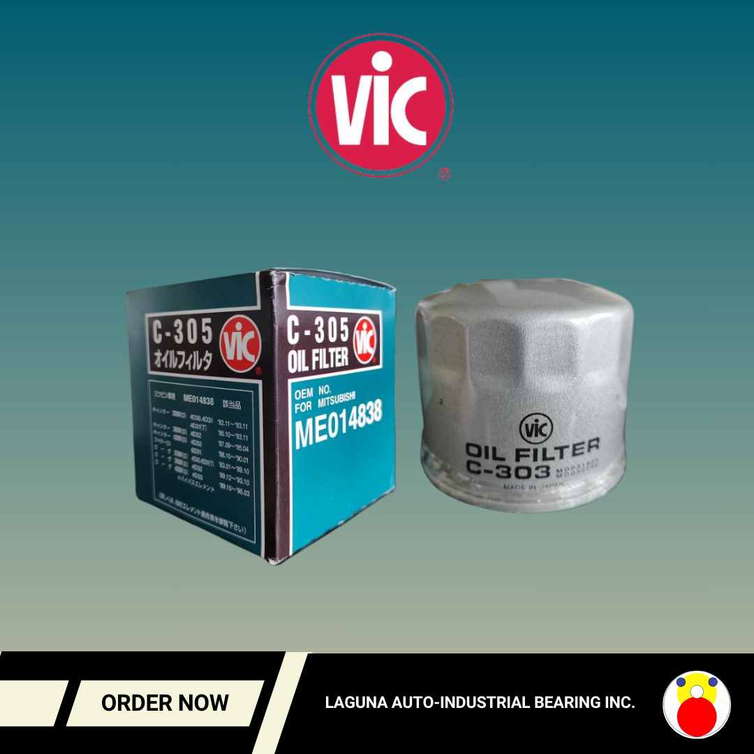 VIC Oil Filter C-305 for Mitsubishi 4D31/4D32/4D33 | Lazada PH