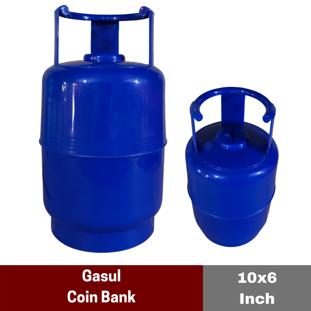 GM369 - BIG SIZE LPG COINBANK BLUE 10x16 Inch | Lazada PH