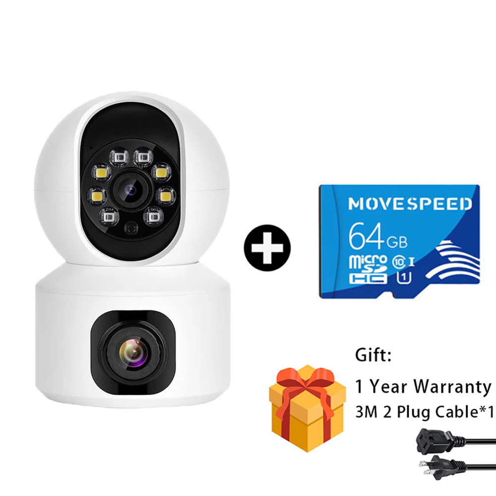 V380 Pro Video Calling Smart Camera CCTV with LCD Screen 1-Key Video ...