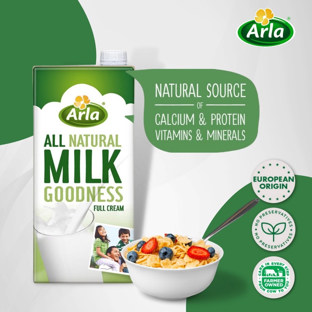 Arla Full Cream Milk 1L Milk for Coffee | Lazada PH