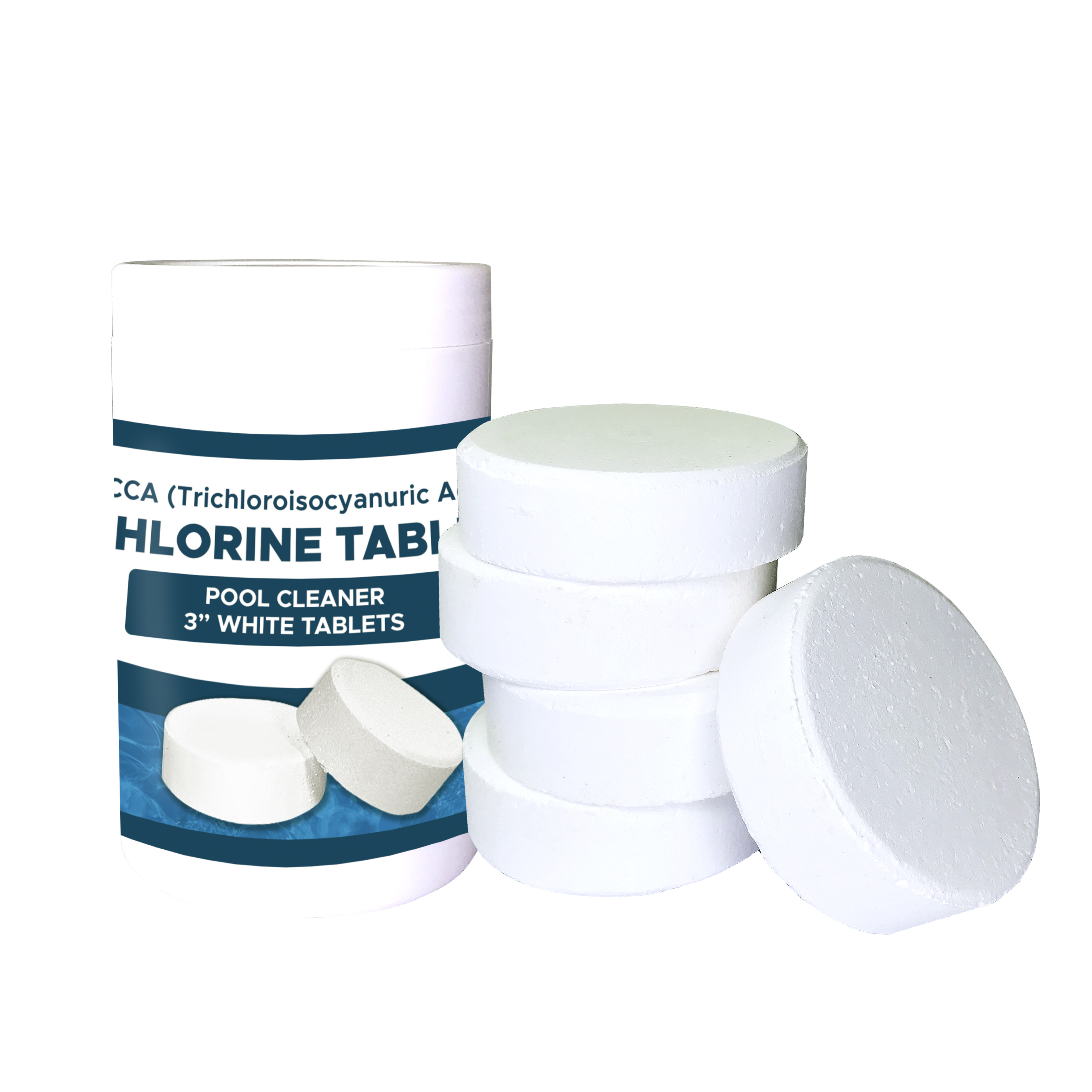 Chlorine Tablets TCCA 90% Pool Cleaner 3 inches 1kg 5 Tablets | Lazada PH