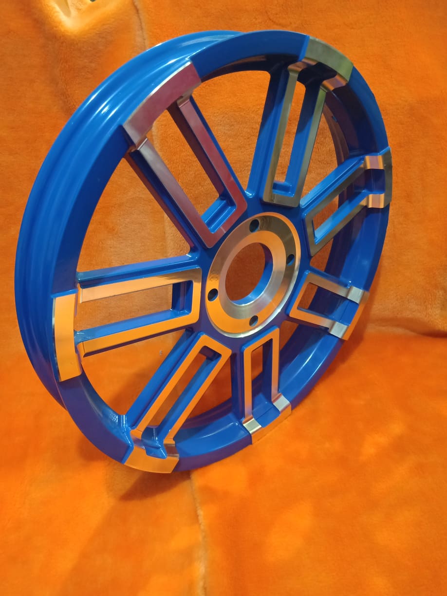 SIDE WHEEL MAGS BLUE FOR TRICYCLE | Lazada PH