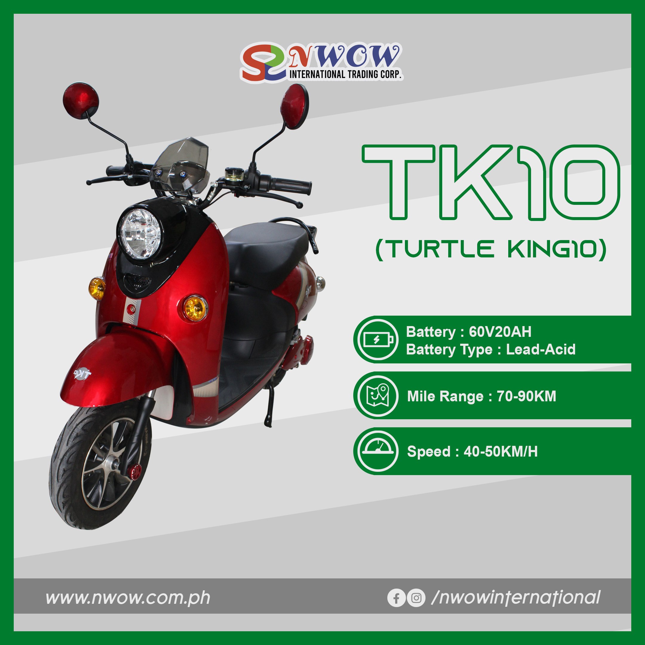 NWOW -TURTLE KING10 (TK10) | Lazada PH