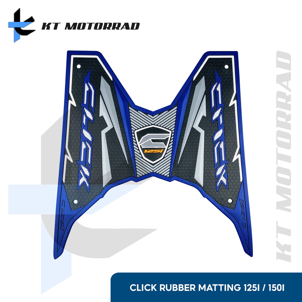 KT Honda Click Rubber Matting Footboard Matting With Bolts 125i V1 ...