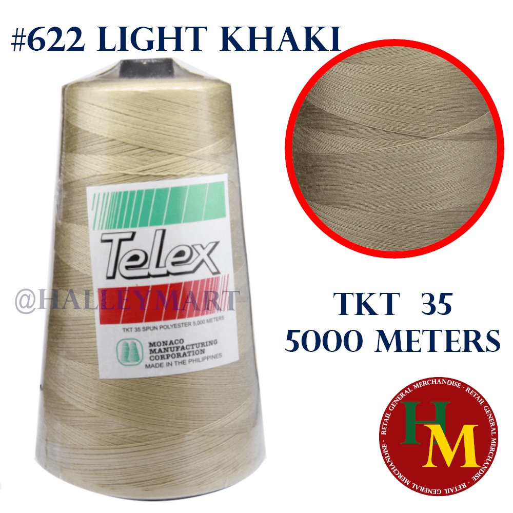 Tkt35 Telex Monaco Sewing Thread: 5000 Meters | Lazada PH