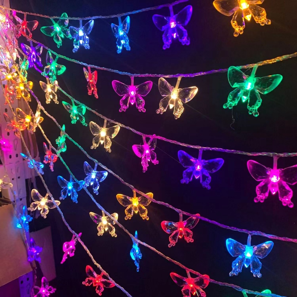 TC.ph LED Solar butterfly String Lights Waterproof Outdoor Solar Light ...