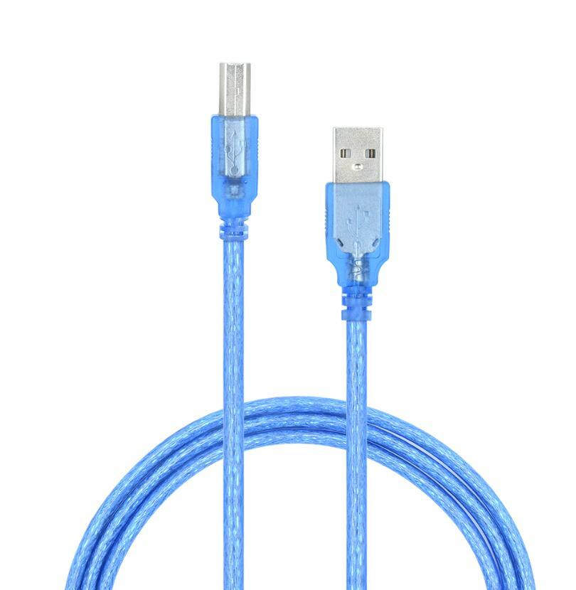 3M USB 2.0 printer data cable hard drive line HP square mouth print ...