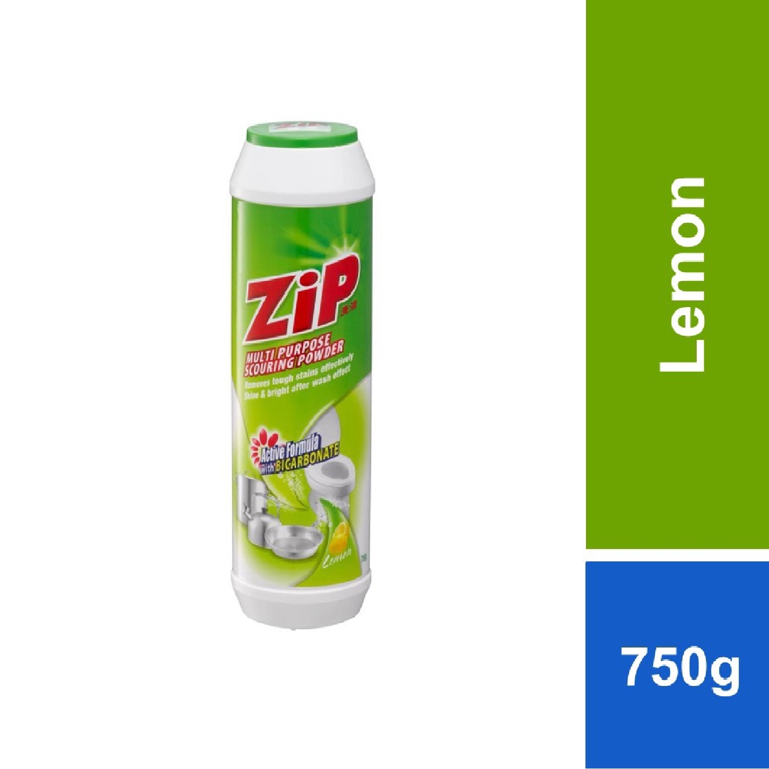 ZIP Multi-Purpose Scouring Powder Active Formula with Bicarbonate 750g ...