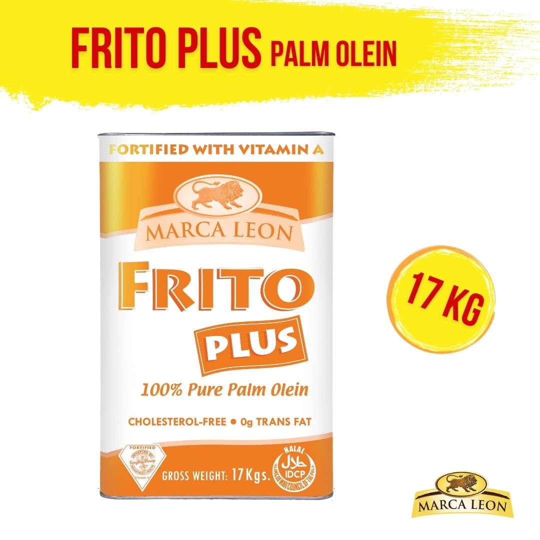 Frito Plus Palm Olein 17KG Tin Can | Lazada PH