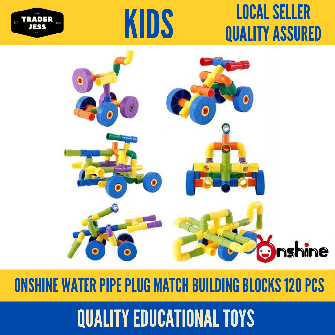 Onshine Water Plug Match Building Blocks 120 pcs | Lazada PH