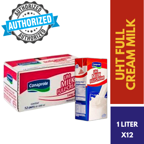 CONAPROLE UHT FULL CREAM MILK 6L AND 12L BUNDLE PACK | Lazada PH
