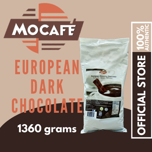 MOCAFE EUROPEAN DARK CHOCOLATE FRAPPE MIX 1360 GRAMS | Lazada PH