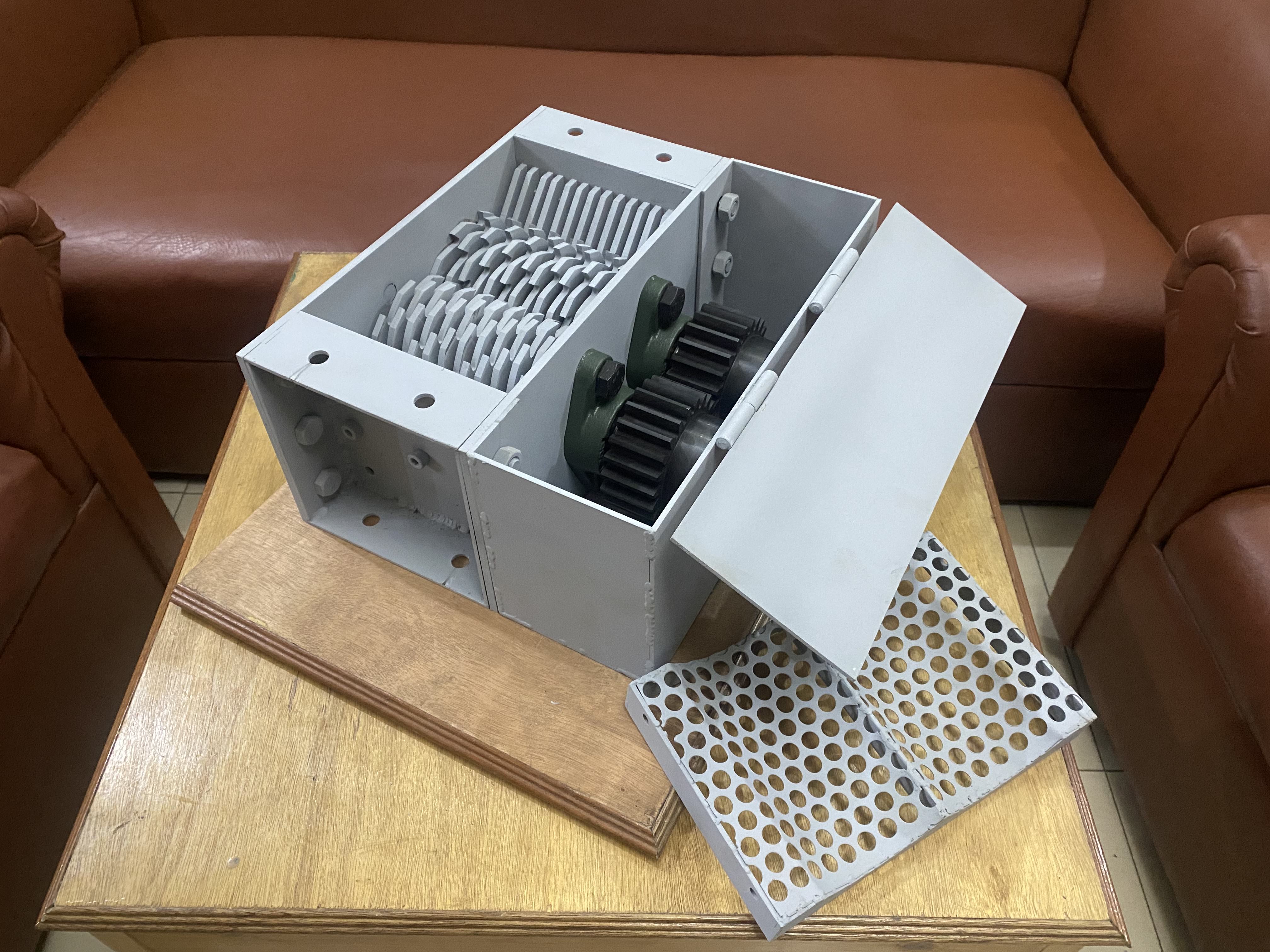 Precious Plastic - Plastic Recycling - Plastic Shredder Box (Mild Steel ...