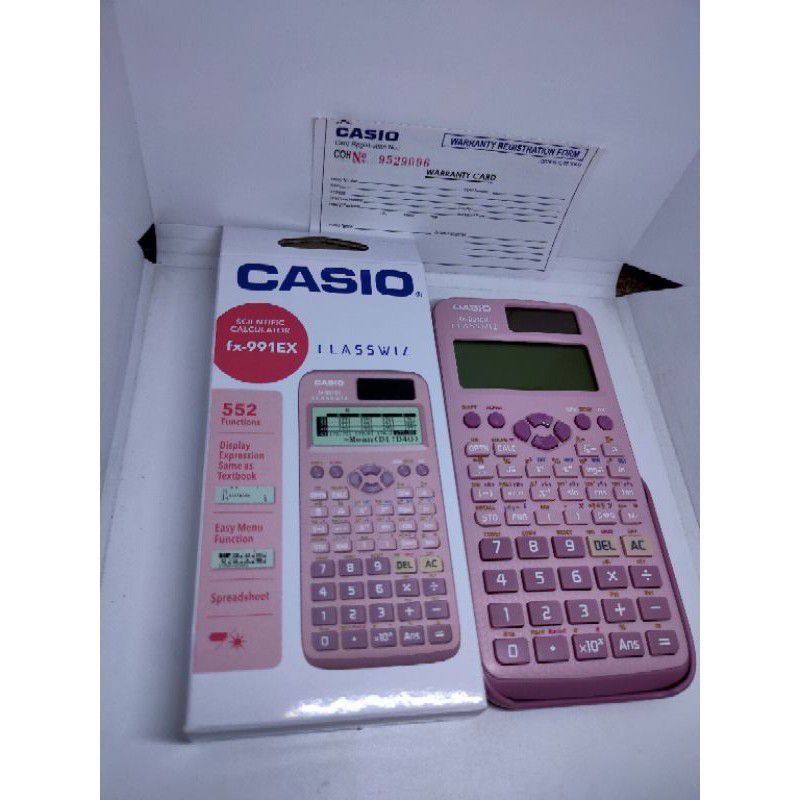 Casio fx-991EX / fx 991ex / fx991ex Scientific Calculator Color Black ...
