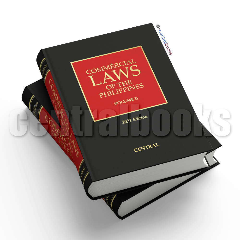 Commercial Law of the Philippines (Codal) (2021 Ed.) by CBSI Editorial ...