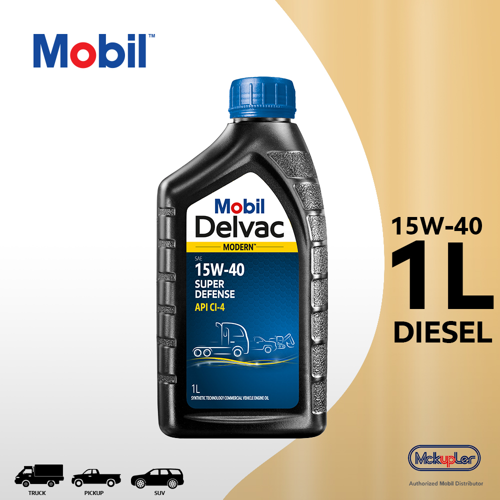Mobil Delvac Modern™ 15W-40 Super Defense 1L | Lazada PH