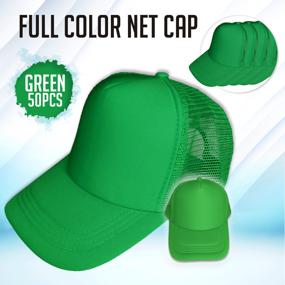 PrinTEE - QUAFF Sublimation Printable Polyester Net Cap (50pcs per ...