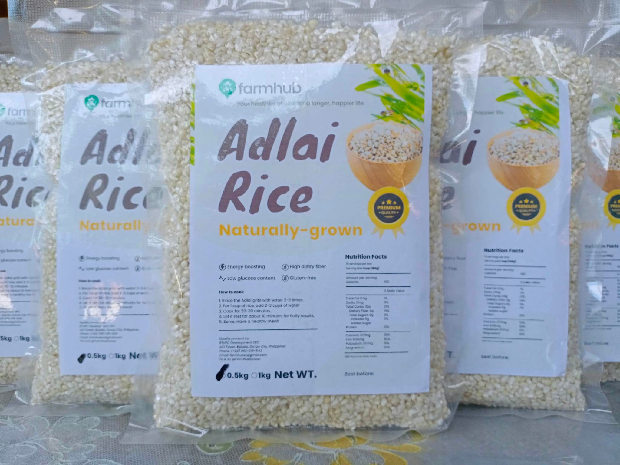 1KG | 500G Premium Quality Organically Grown Adlai Rice Grits Grains ...
