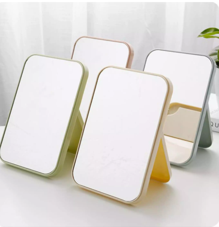 ME SHOP Market Face Makeup Mirror Desktop Vanity Mirror Large Folding ...