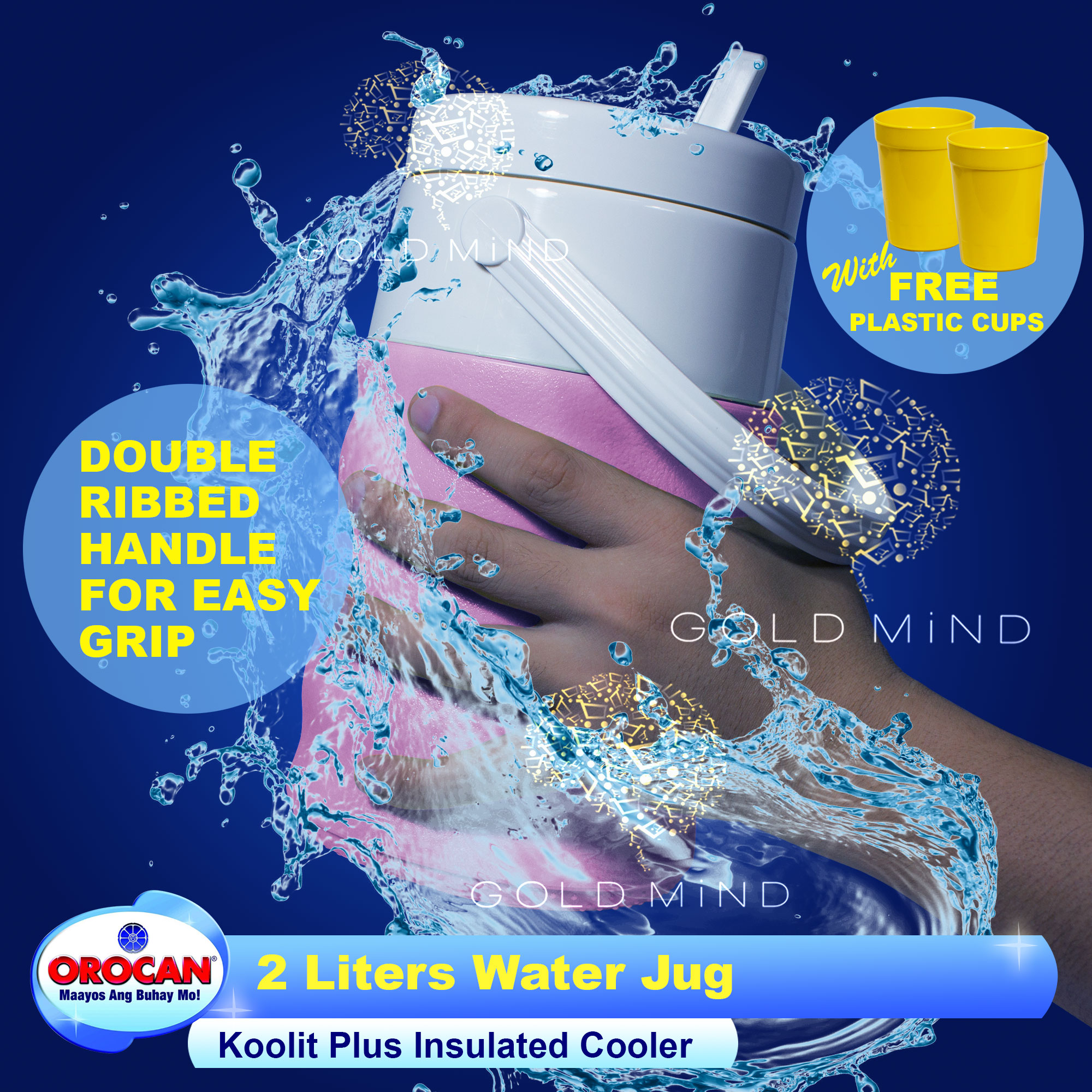 Orocan Water Jug 2 Liters Koolit Plus - Gold Mind Everyday Low Price ...