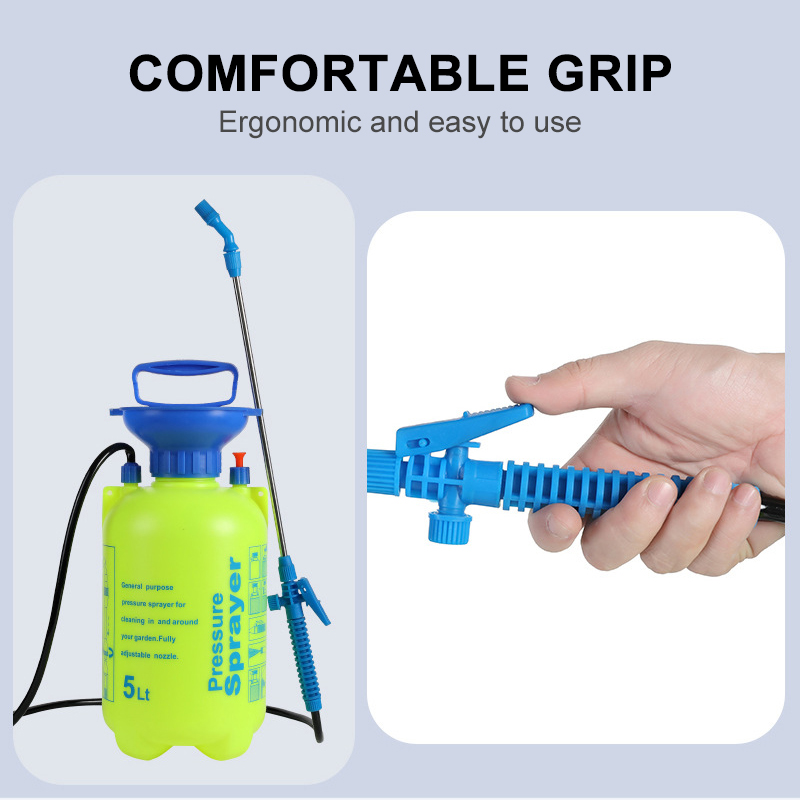 Pressure Sprayer Agricultural 5L/8L Handheld Compression Sprayer Pump ...
