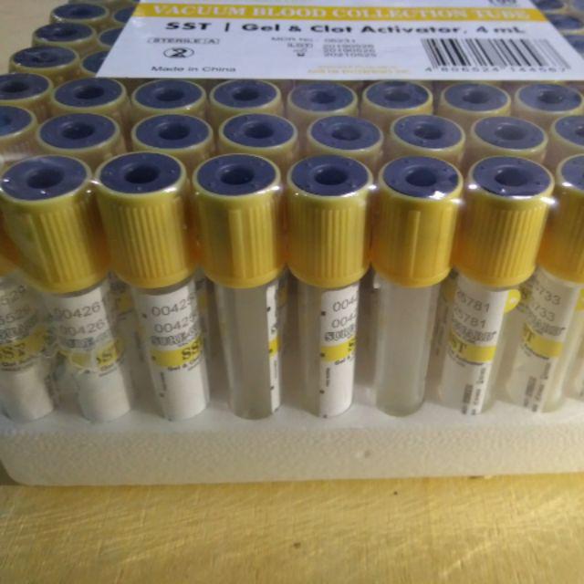 Vacutainer tubes 4ml, SST / Gel & Clot Activator | Lazada PH