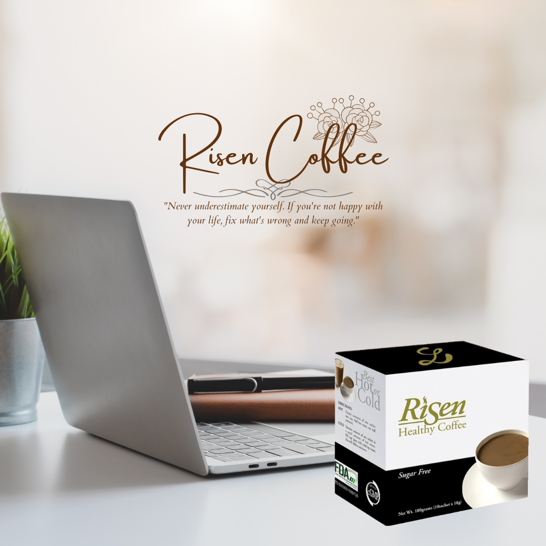 1 BOX RISEN COFFEE / 10 SACHETS PER BOX | Lazada PH