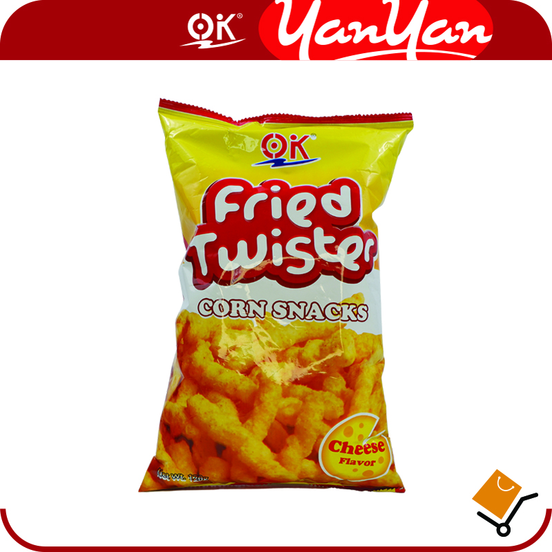 OK YanYan Fried Twister Corn Snack 120G | Lazada PH