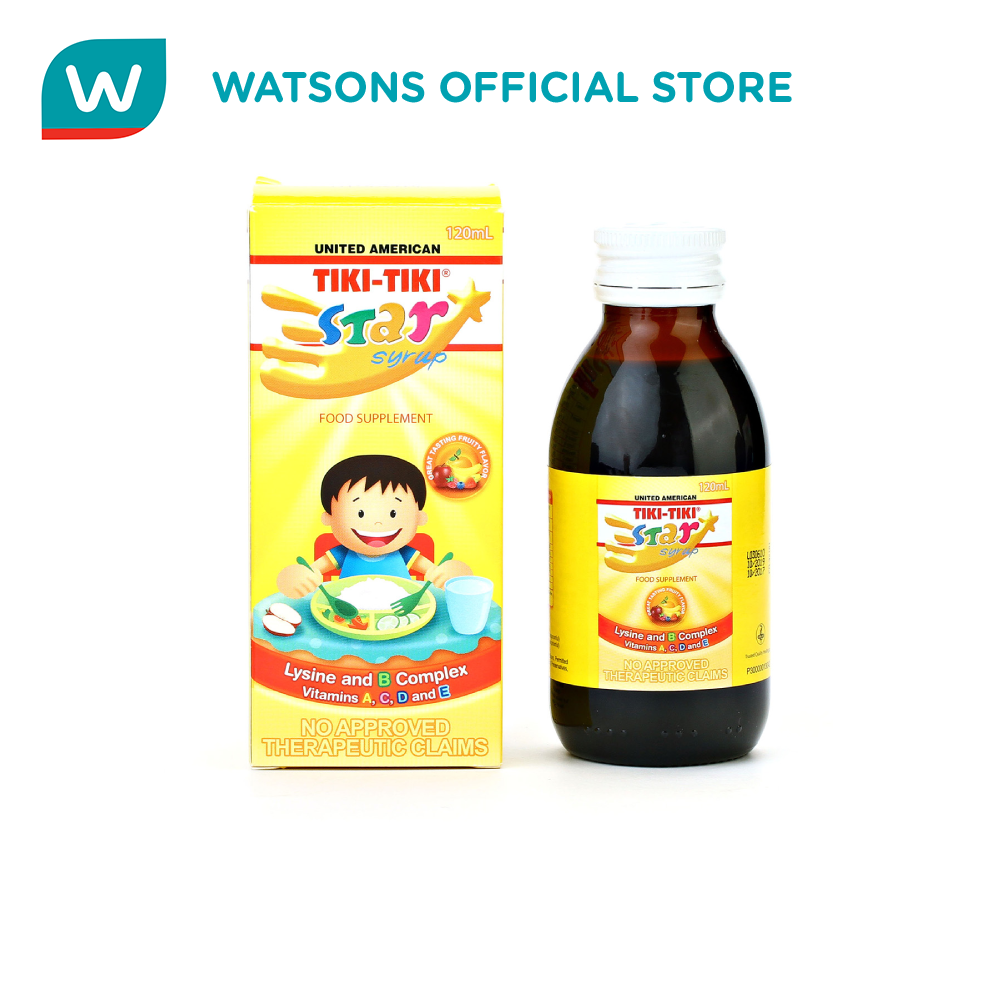 UNITED TIKI TIKI Star Syrup 120ml | Lazada PH