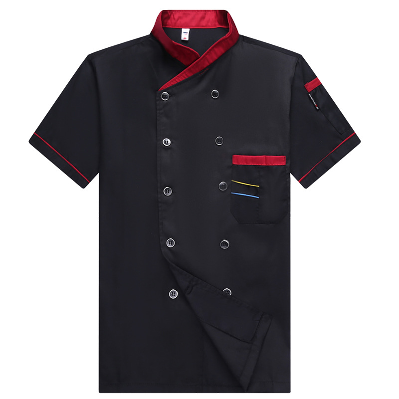 Chef Uniform for Men Chef Uniform for Women Chef Jacket Short Sleeves ...