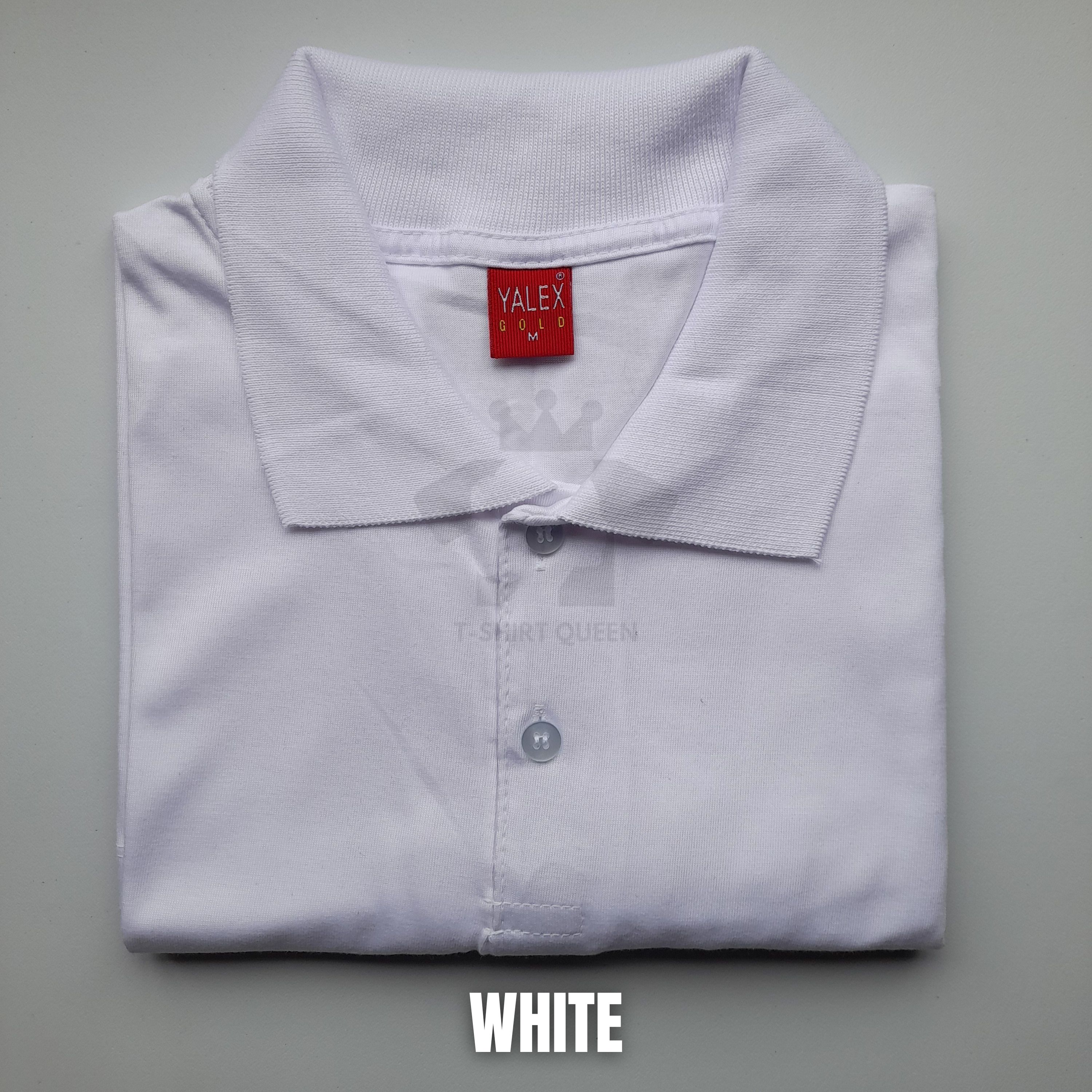 **POLO SHIRT**YALEX Plain POLO SHIRT UNISEX - BASIC COLORS | Lazada PH