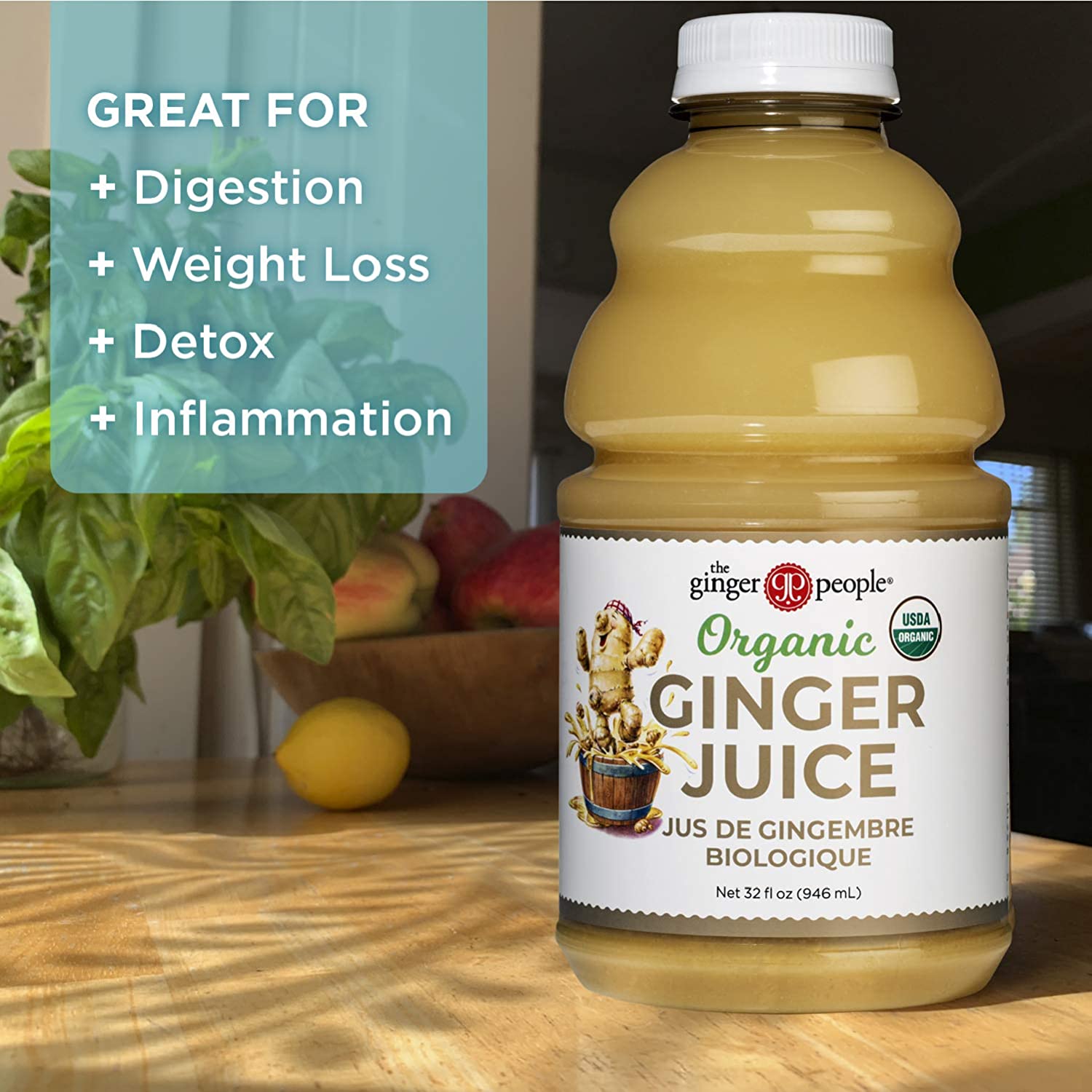 The Ginger People Organic Juice, Organic Ginger Juice, 32 Fl Oz | Lazada PH