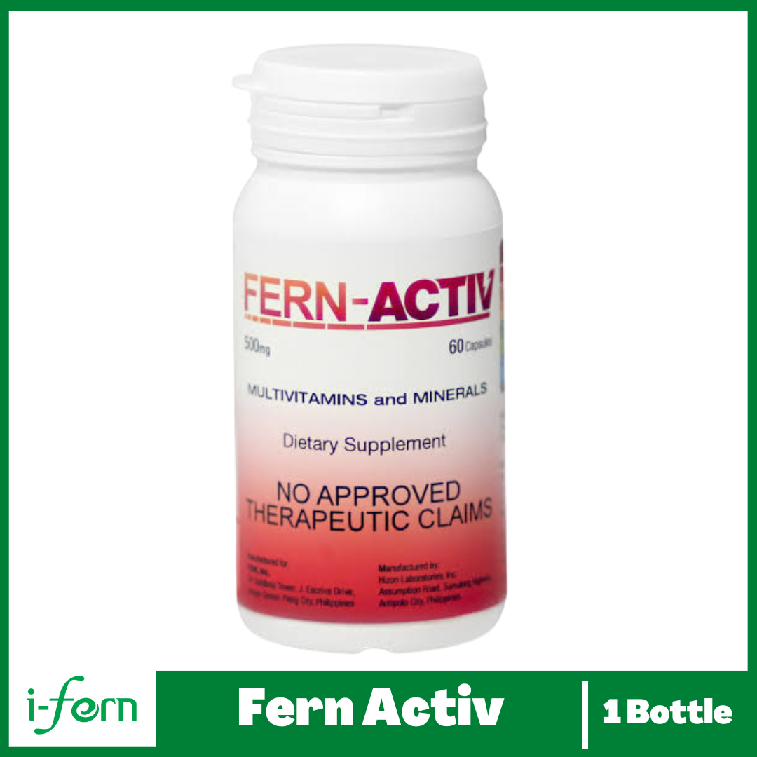 Ifern Fern Activ 60 Capsules [ 1 Bottle ] | Lazada PH