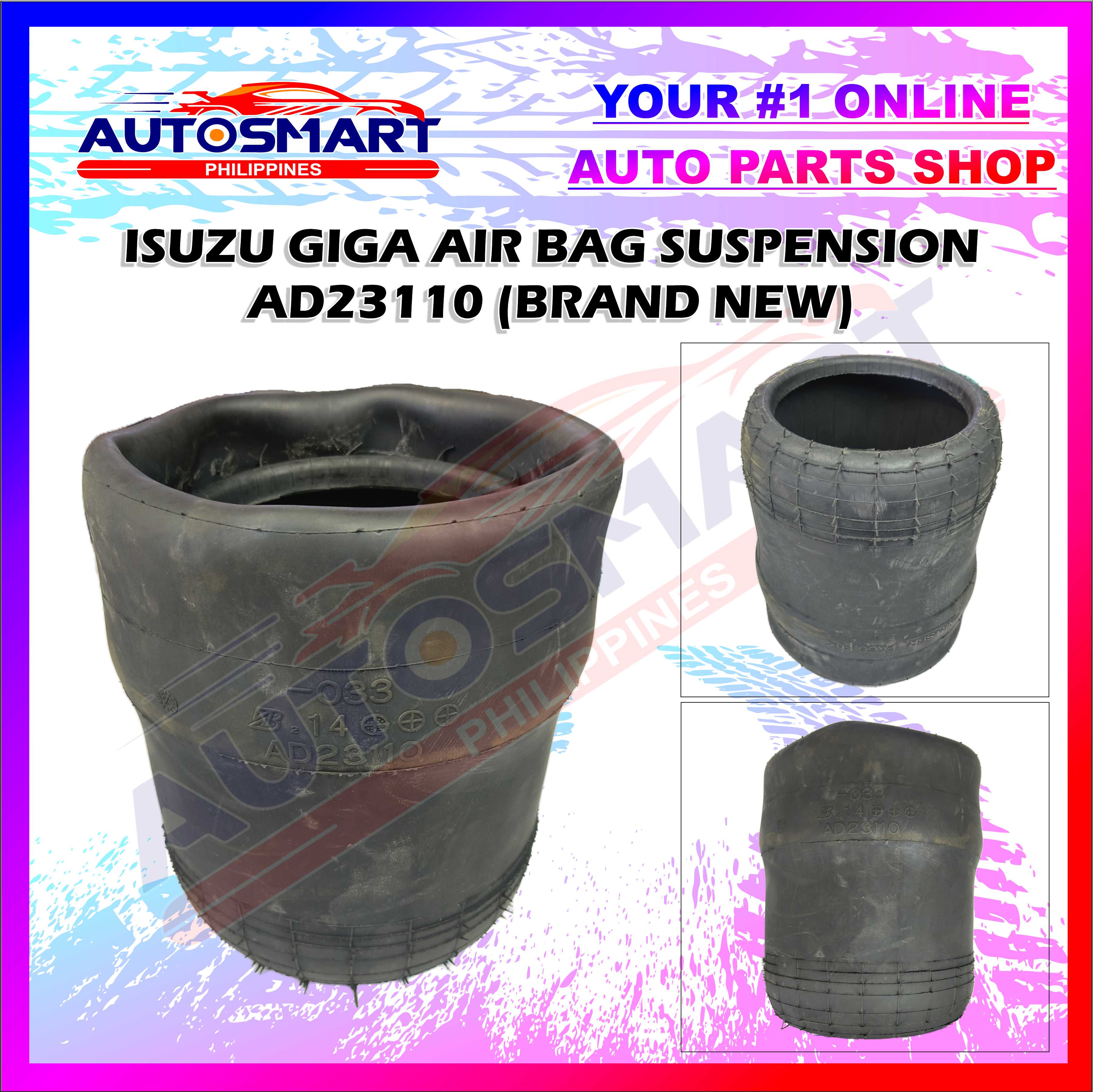 airbag suspension ISUZU GIGA AD23110 1PC | Lazada PH